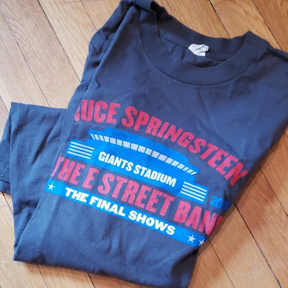 Springsteen Final Shows Giant Stadium Tee - Gem